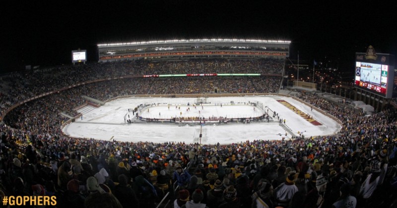 NHL banks on U of M for Stadium Series - Minnesota Hockey Magazine